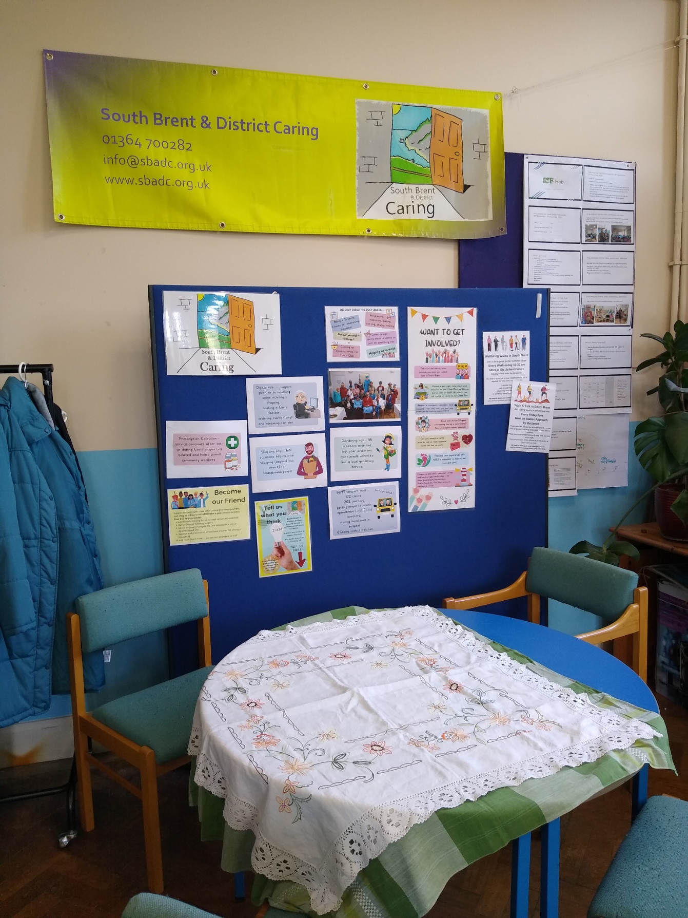 The Community Hub & Winter Warm Room – South Brent and District Caring